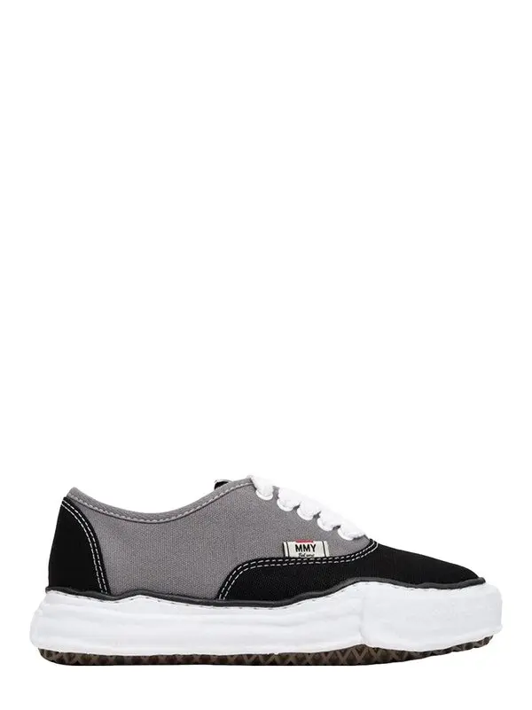 Mihara Yasuhiro Baker Og Sole Bicolor Low Top Sneakers - Grey