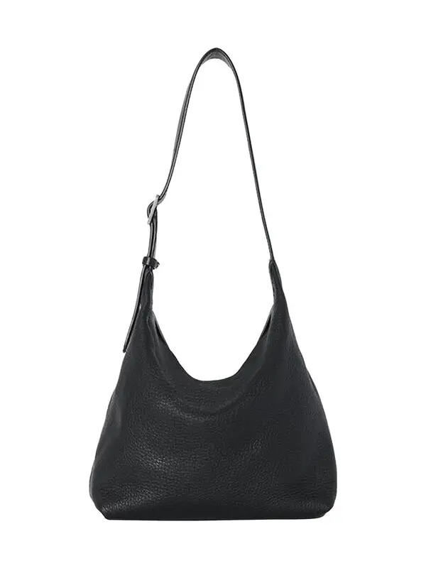 THE ROW Isa Shoulder Bag - Black