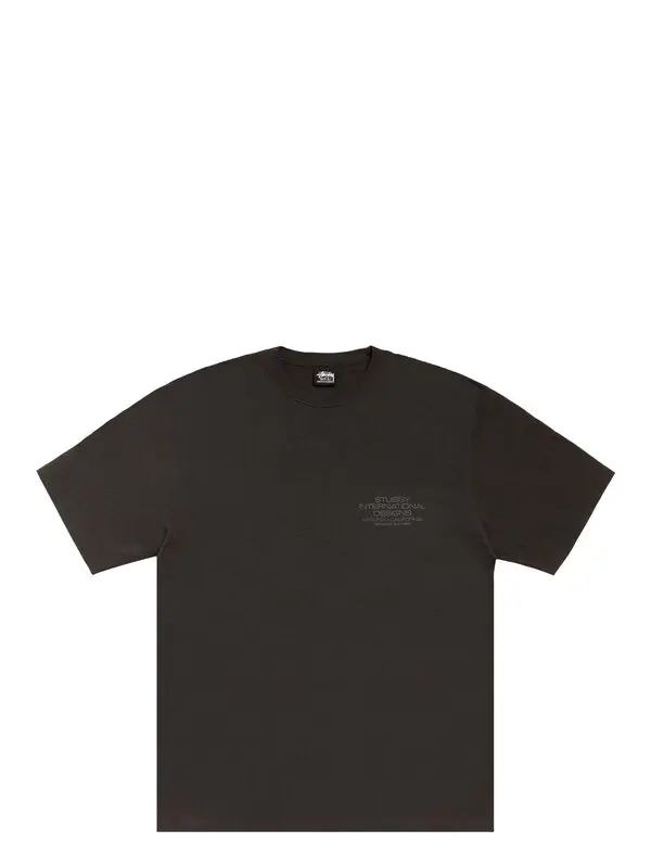 StÜssy International Design Tee - Black
