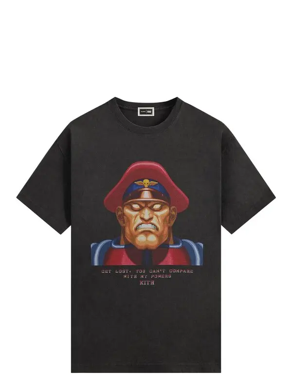 Kith X Capcom M. Bison Vintage Tee - Black