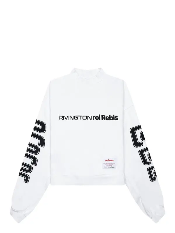 RIVINGTON ROI REBIS Metanoia Uso Cva Crewneck - White