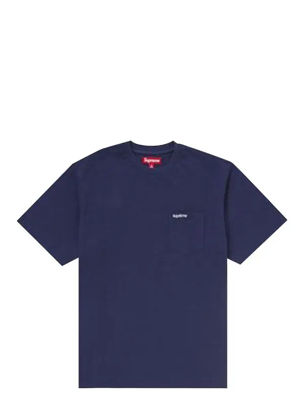 Supreme Short-sleeve Pocket T-shirt - Blue