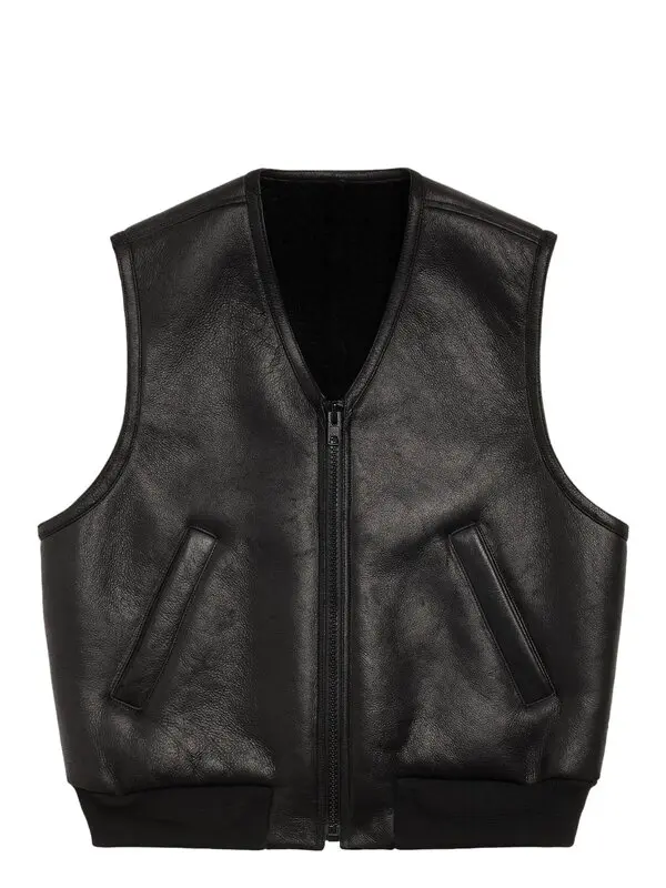 StÜssy Shearling Vest - Black