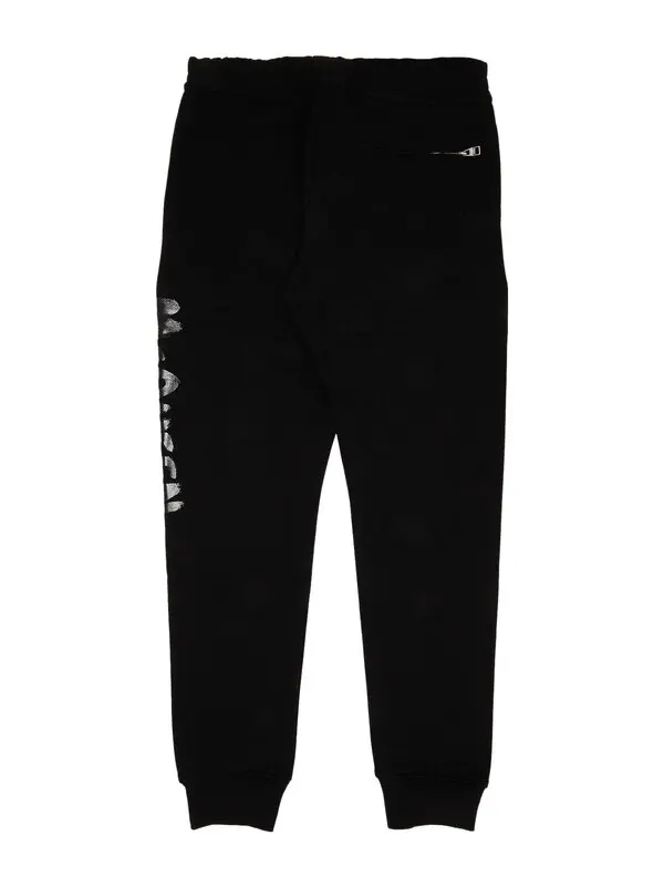 Alexander McQueen Graffiti Joggers - Black