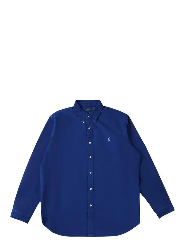 Polo Ralph Lauren Long-sleeve Oxford Sport Shirt - Blue