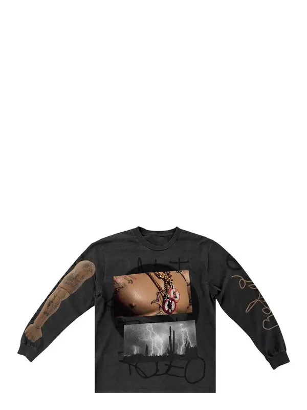 CACTUS JACK BY TRAVIS SCOTT Rodeo 10 Years Long-sleeve - Black