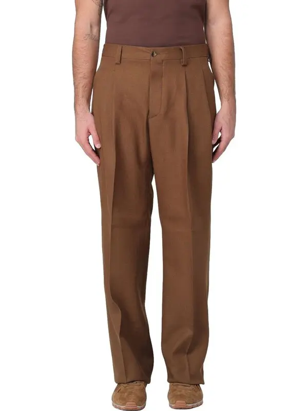 LANEUS Tailored Trousers - Camel