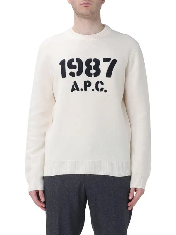 A.p.c. Pullover Sweater - Ecru