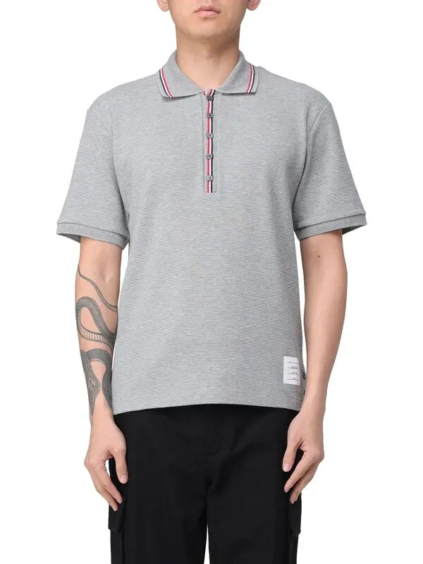 Thom Browne Polo Shirt - Grey