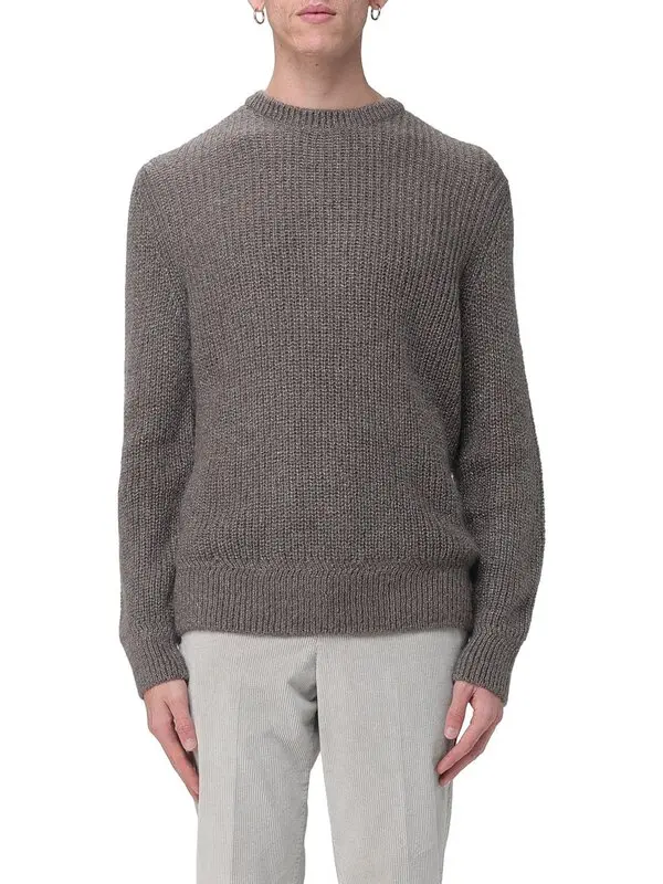 BOSS Pullover Sweater - Dove Grey
