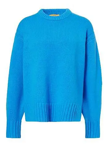 Guest In Residence Cashmere Round-neck Jumper - Twilight