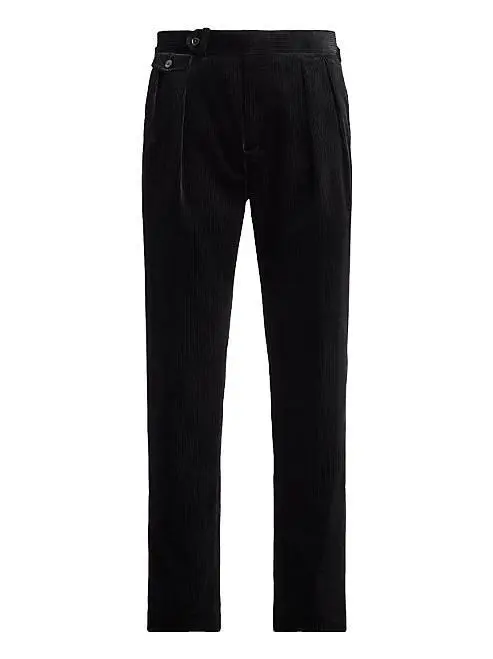 Polo Ralph Lauren Tapered-leg Regular-fit Corduroy Trousers - Polo Black