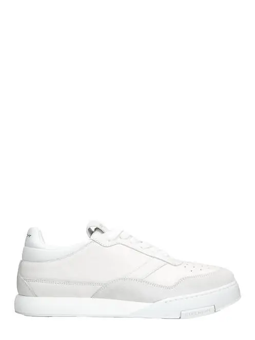 Givenchy Leather And Suede Trainers - White