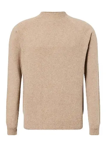 Sunspel Crewneck Knitted Wool Jumper - Sandstone24