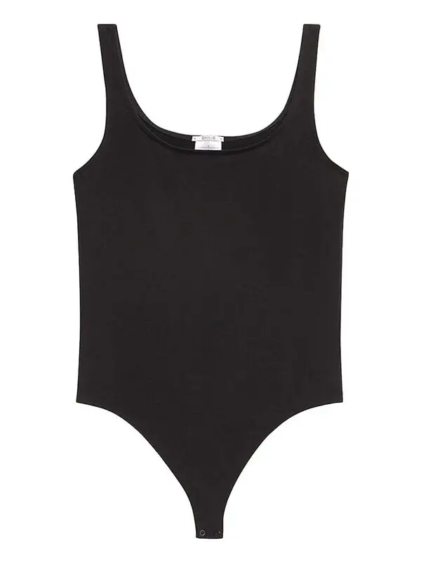 Wolford Jamaika Scoop-neck Thong Bodysuit - Black
