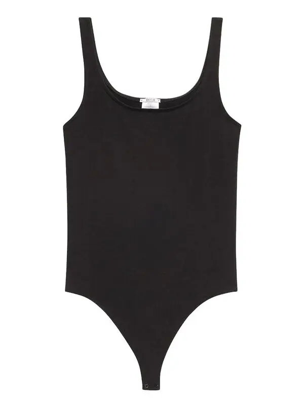 Wolford Jamaika Scoop-neck Thong Bodysuit - Black