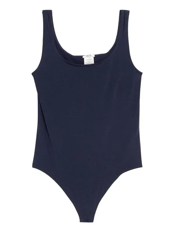 Wolford Jamaika Scoop-neck Thong Bodysuit - Navy