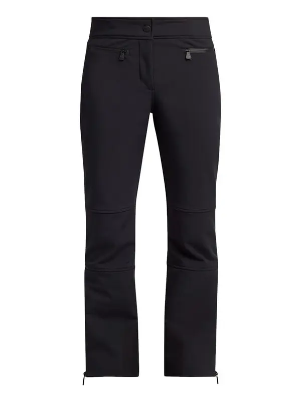 Moncler Stretch Poplin Ski Pants - Black