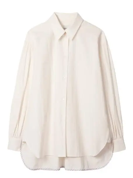 Paul Smith Oversized Cotton Shirt - White