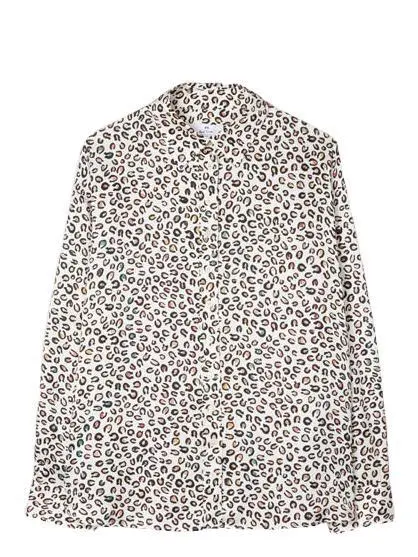 Paul Smith Printed Viscose Shirt - White