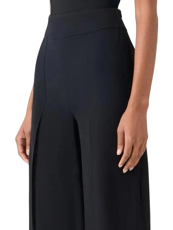 Akris Fellia Silk Pants - Black