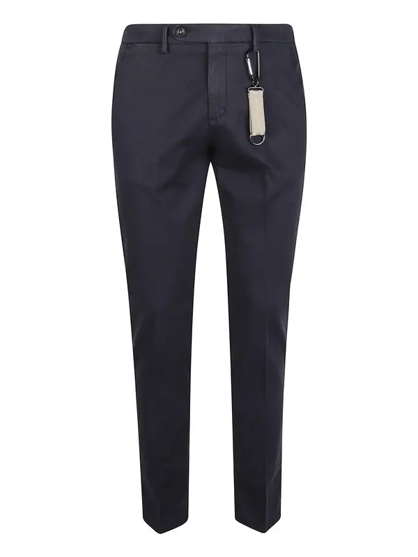 MANUEL RITZ American Pocket Trousers - Blue