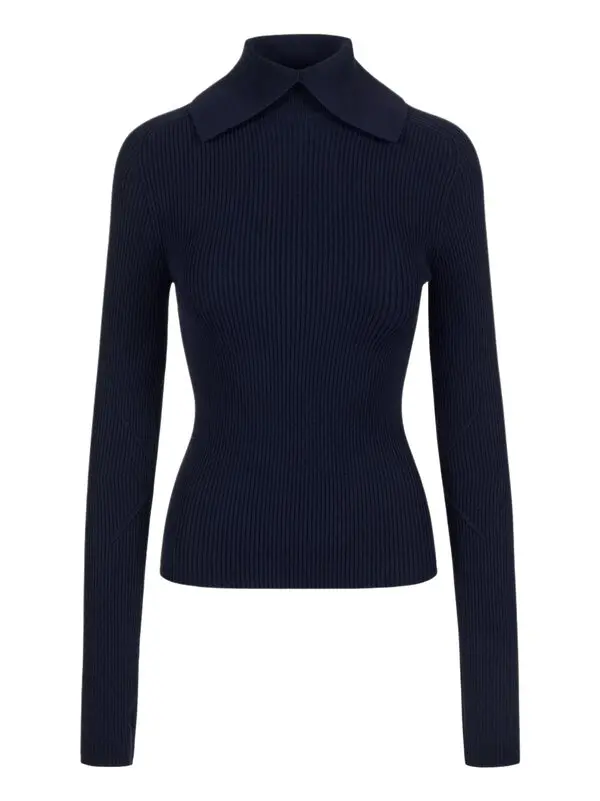 Paul Smith Turtleneck Pullover Sweater - Blue