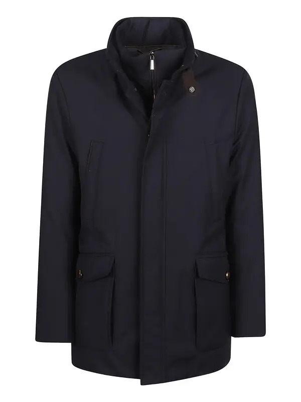 MOORER Drive Jacket - Blue