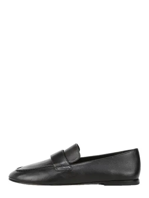 Vince Tommi Leather Loafer - Black