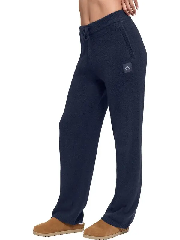 Alo Yoga Wool Cashmere Sweatpant - Navy
