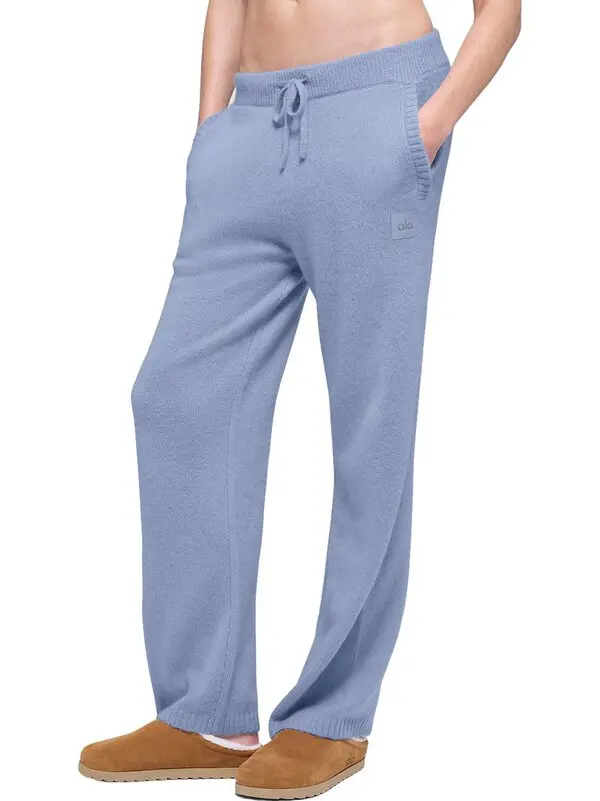 Alo Yoga Wool Cashmere Sweatpant - Winter Frost