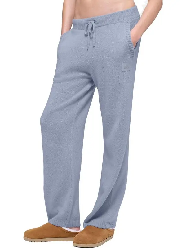 Alo Yoga Wool Cashmere New Class Sweatpant - Winter Frost