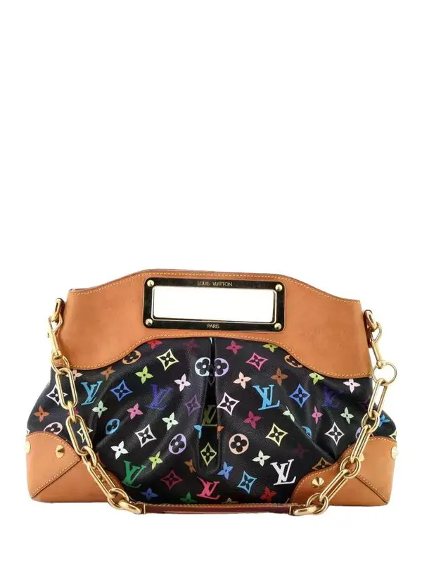 LOUIS VUITTON Judy Handbag Monogram Multicolor Mm - Black