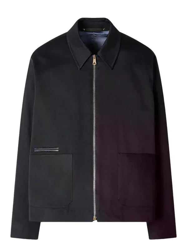Paul Smith Zip-front Pocket Jacket - Blue