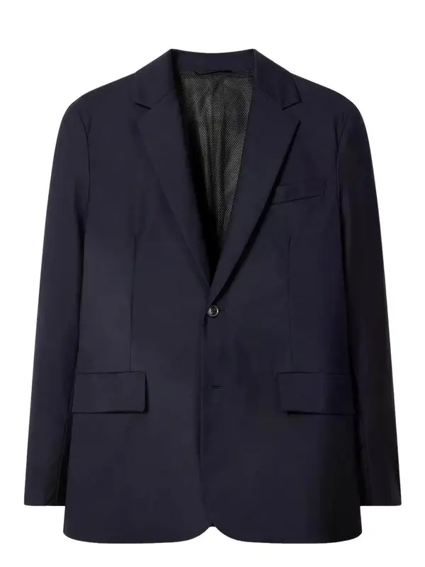 Paul Smith Pocket Wool Jacket - Blue