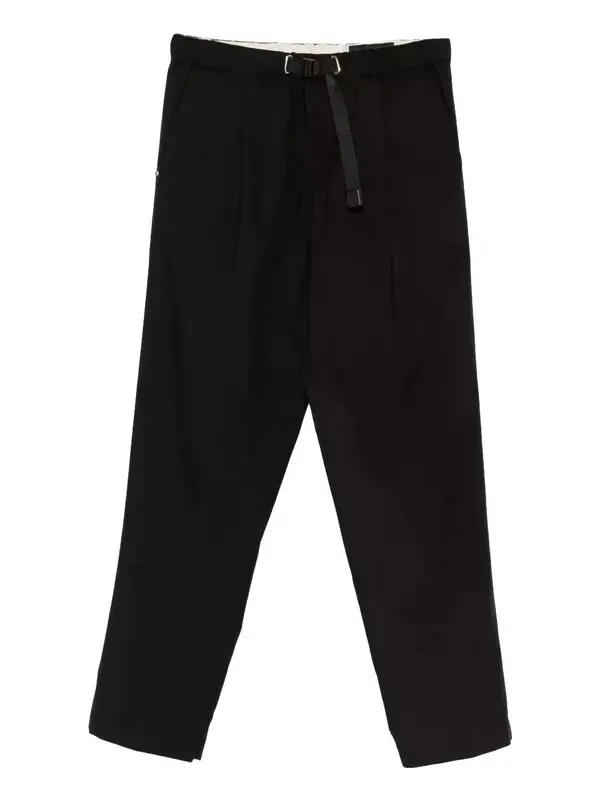 WHITE SAND Adjustable Belt Trousers - Black