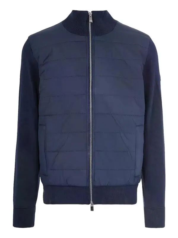 BOSS Padded Zip-up Jacket - Blue