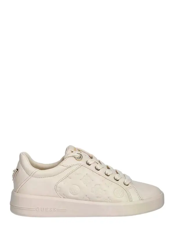 Guess Embossed Logo Sneakers - Neutrals