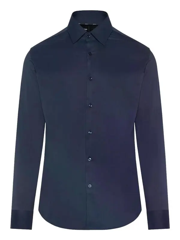 BOSS Long-sleeve Shirt - Blue