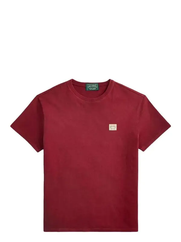 Polo Ralph Lauren Logo-detail Crew-neck T-shirt - Red