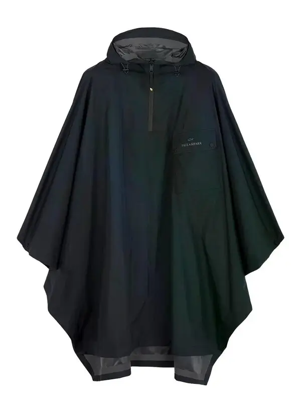 Paul & Shark Typhoon® Hooded Cape - Black
