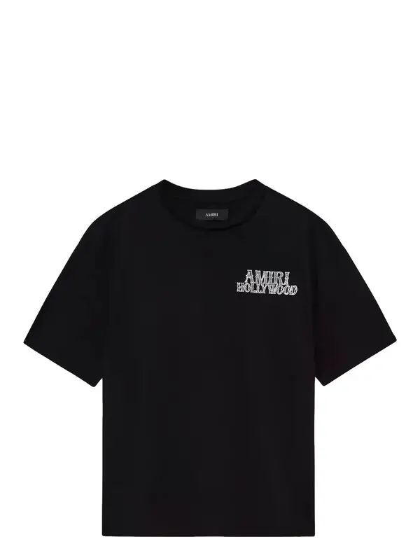 Amiri Hollywood Graphic-print T-shirt - Black