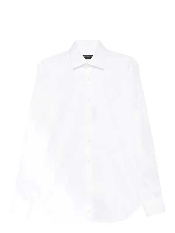 DELL'OGLIO Buttoned Shirt - White