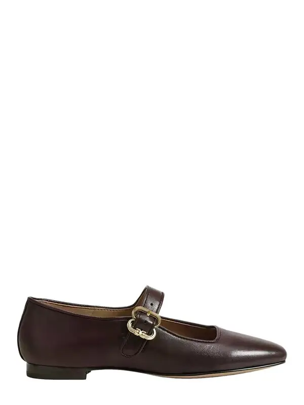 Sam Edelman Buckle-strap Ballet Flats - Brown