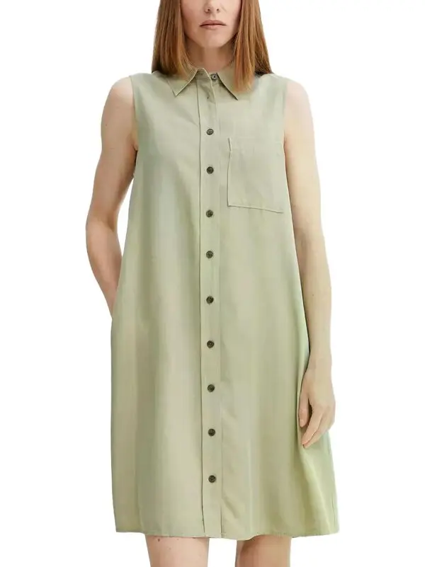 Marc O'polo Button-fastening Mini Dress - Green