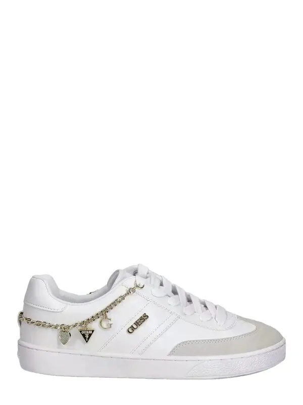 Guess Charm-detail Sneakers - White