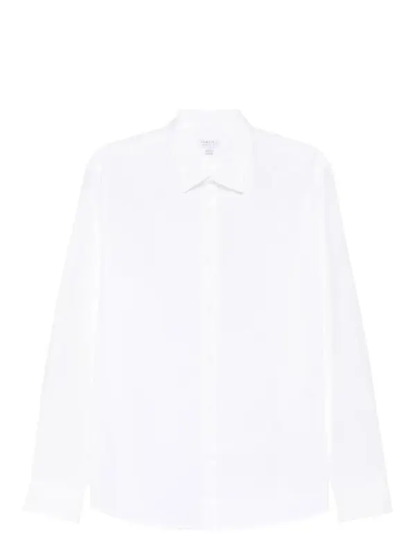 Sunspel Oxford Shirt - White