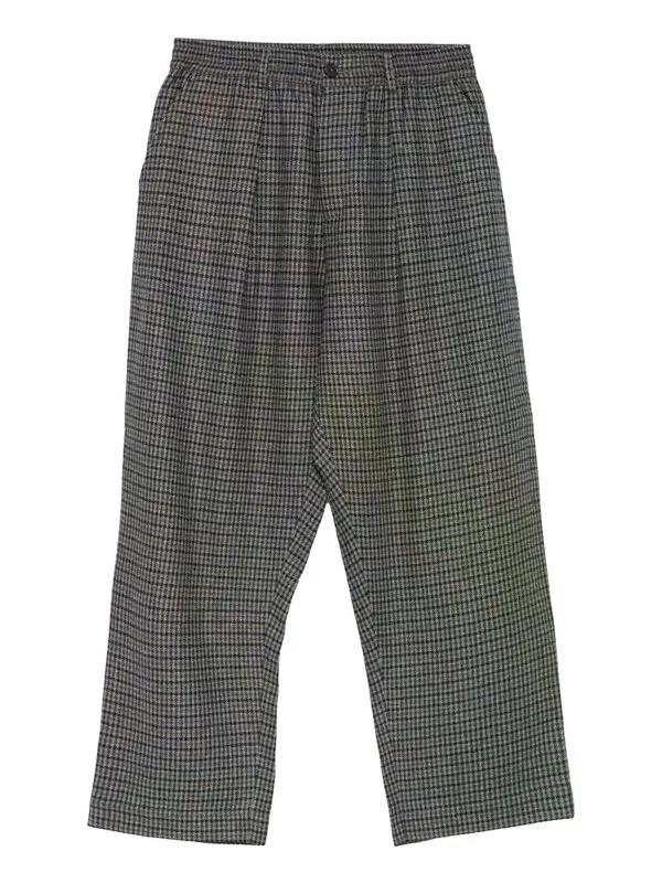 Universal Works Houndstooth Trousers - Grey