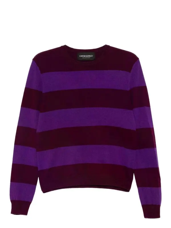 Cynthia Rowley Striped Top - Purple