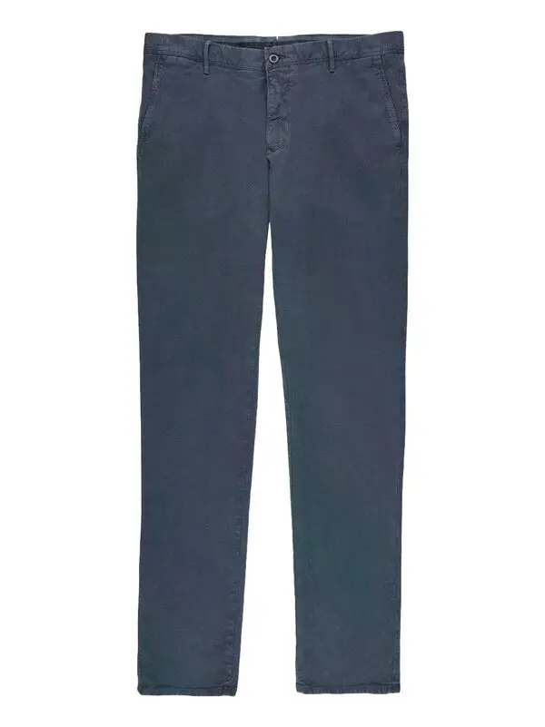SLOWEAR Slim-cut Trousers - Blue